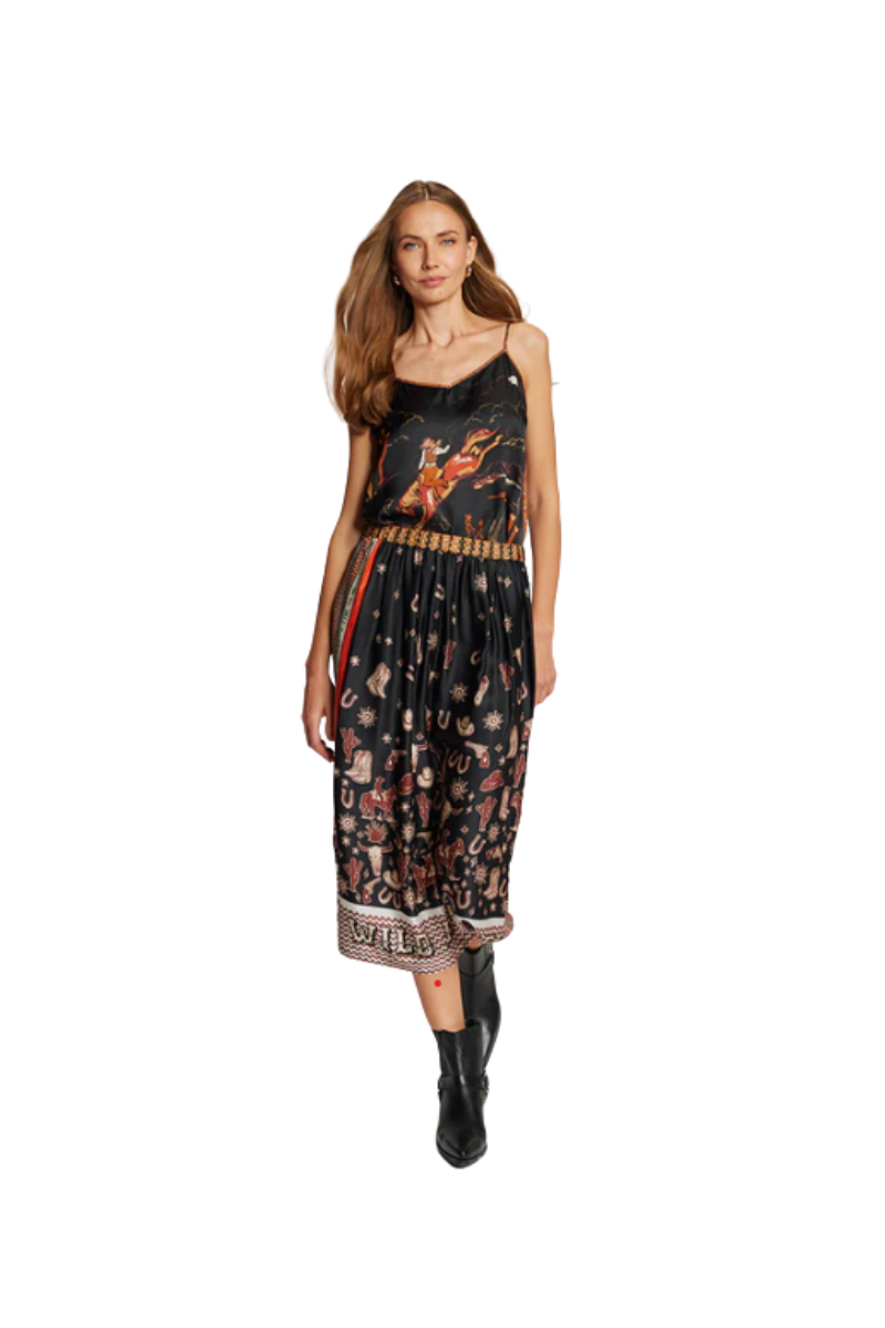 Vanessa Rodeo Midi Skirt