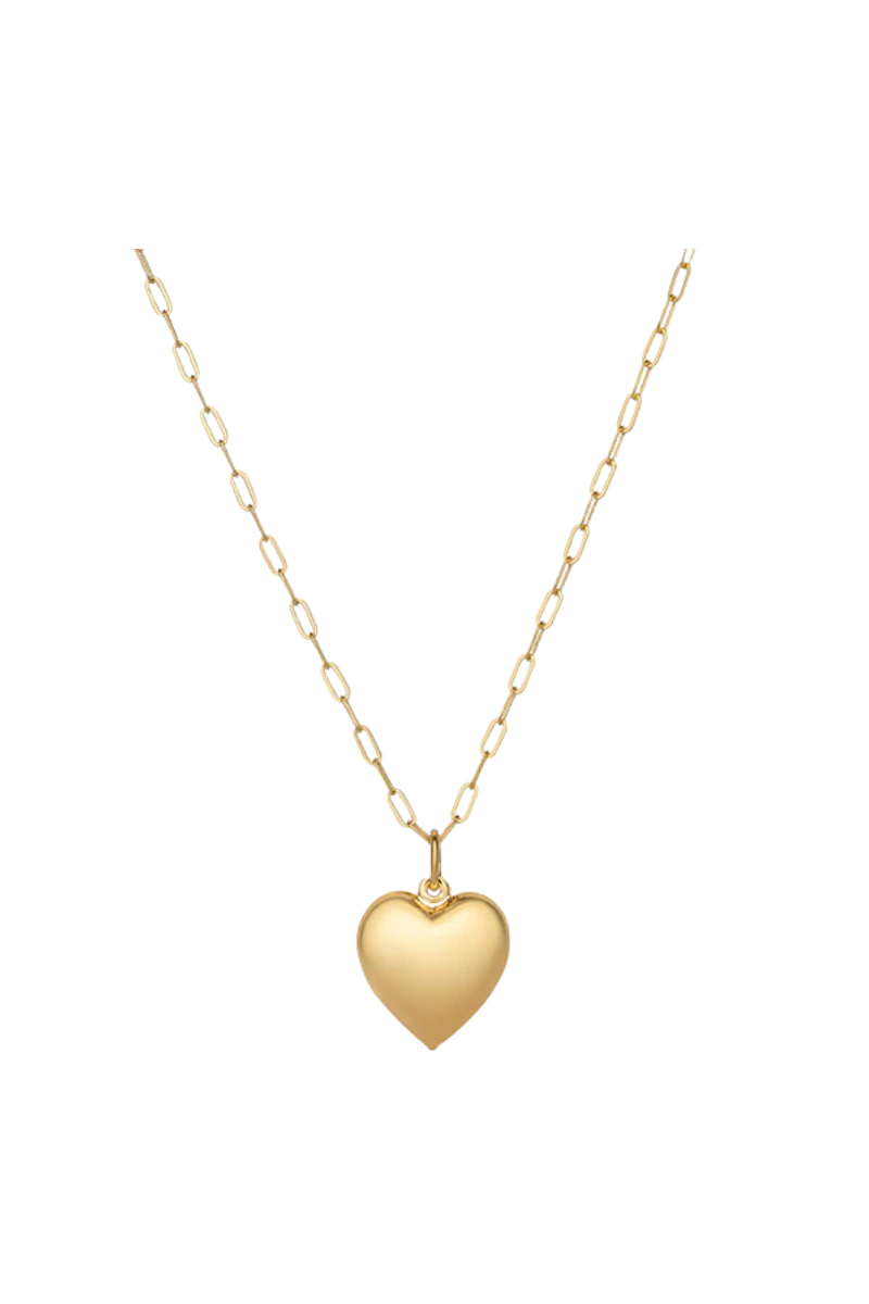 HART - Puffy Heart Necklace - 18"
